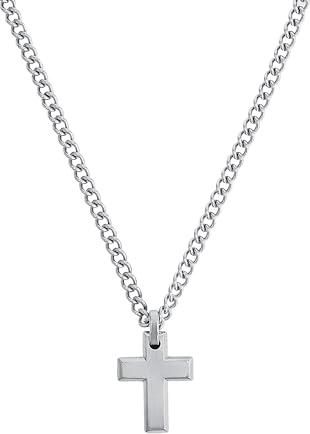 s.Oliver Collier homme avec pendentif, croix, livré dans un coffret cadeau bijoux