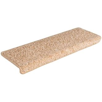 vidaXL Stufenmatten 15 Stk. 65x21x4 cm Gold Rechteckiger Rand Vidaxl