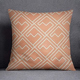 Bonamaison Le Jardin du Lin Kissenhüllen, Cotton, Mehrfarbig, 45x45