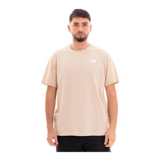 The North Face Homme, Sport, Beige, Taille: S T-Shirt Manches Courtes Redbox