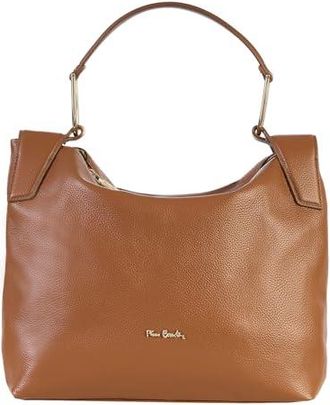 Pierre Cardin Sac pour femme, cuir véritable, daim, grand, Shopper, à bandoulière, multifonctionnel, élégant, sac pour femme, sac à bandoulière, multifonction, sac 
