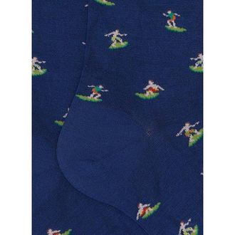 Dor&eacute; Dor&eacute; Chaussettes mi-hautes voiliers en coton m&eacute;lang&eacute;