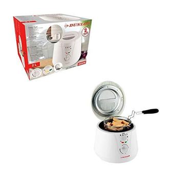 Dunlop Dunlop 871125206298 Fritteuse, 2 L, 2000 W, Wei&szlig;