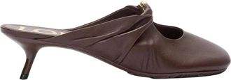 Loewe Femme, Chaussures, Brun, Taille: 39 EU Pebble Soft Mule