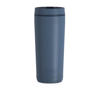 Thermos GUARDIAN MUG 0,50 l, lake blue, Isolier-Trinkbecher aus Edelstahl mit Pulverbeschichtung, Edelstahlbecher, Coffee to go Becher, einfaches Handling, ab