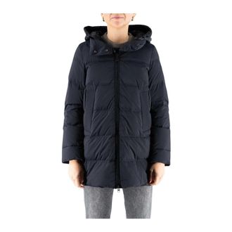 Peuterey Femme, Manteaux, Noir, Taille: 42 FR Unix ML Bmat Down Coat