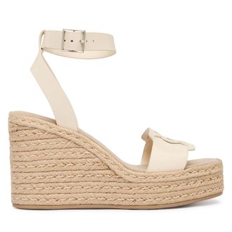 Calvin Klein Espadrilles Calvin Klein Wedge Espad 70 Embl Lth HW0HW02897 Beige