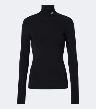 Loewe Top Double L aus Rippstrick