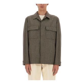 Lardini Ivansel Hemdjacke - - Jackets - Herren - Braun - M