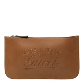 Gucci Pre-owned Handtasche Pouch - - Pre-owned - Damen - Braun - ONE SIZE