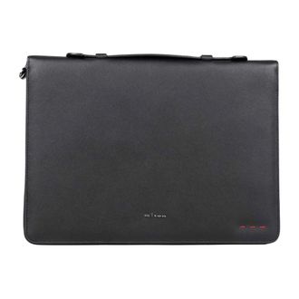 Kiton Dokumentenmappe Klassisch Strukturiert - - Bags - Herren - Schwarzk - ONE SIZE