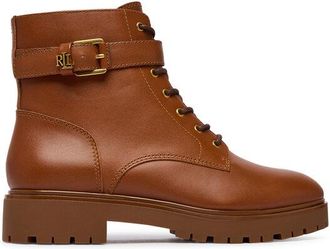Lauren Ralph Lauren Schn&uuml;rschuhe Allyson Logo Bo Bte 802P12046002 Braun