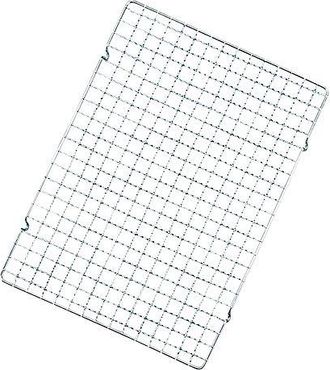 RBV BIRKMANN Birkmann, Auskühlgitter, eckig, 32 cm x 45 cm, Verchromtes Metall, Grau