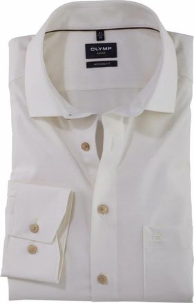 Olymp Freizeithemd - - Shirts - Herren - Wei&szlig; - 6XL
