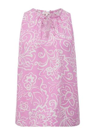 s.Oliver Blusentop Bluse Blusenshirt aus Viskose mit All-over-Print
