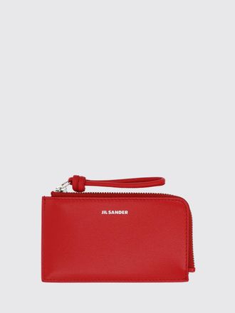 Jil Sander Portefeuille Femme couleur Rouge