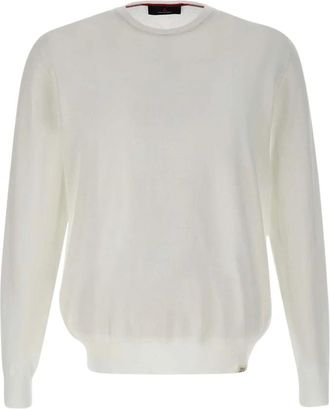 Peuterey Homme, Pulls, Blanc, Taille: M Pull ras du cou