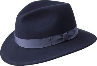Bailey Unisex Curtis Trilby, blau (Marineblau), M