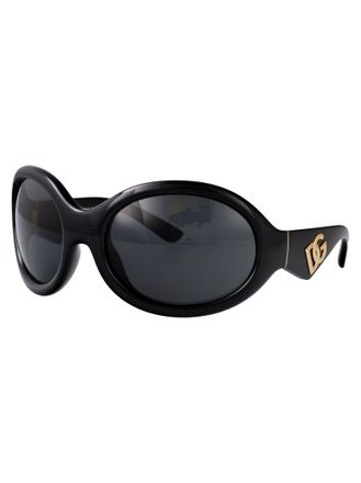 Dolce & Gabbana Womens Sunglasses 0dg6201 Black Injected