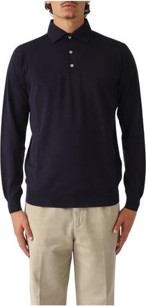 FILIPPO DE LAURENTIIS Homme, Pulls, Bleu, Taille: 3XL Polo &agrave; Col Une Pi&egrave;ce