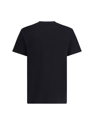 Dsquared2 Mens T-Shirt With Dsquared2 Milano Logo Printed Black Cotton T-Shirts And Polos