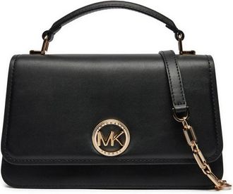 Michael Kors Femme, Sacs, Noir, Taille: ONE Size Sac bandouli&egrave;re en cuir