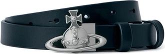 Vivienne Westwood Femme, Accessoires, Bleu, Taille: M/L Small Orb Buckle Belt