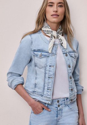 Street One Jeansjacke in Denim-Optik