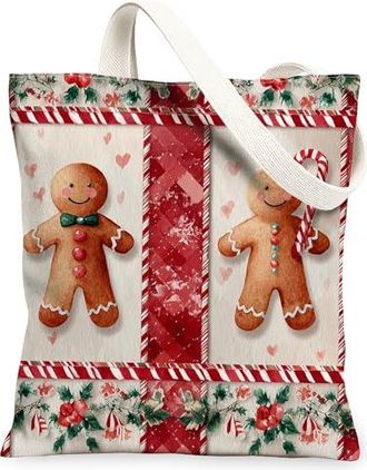 Generic Sacs fourre-tout en toile de pain d&eacute;pices, sacs &agrave; provisions r&eacute;utilisables, sacs &agrave; provisions r&eacute;utilisables, l&eacute;gers et lavables, Rouge, 13x15 Inch