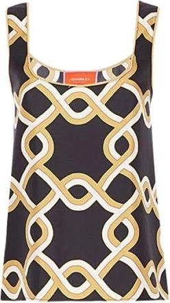 La DoubleJ Femme, Tops, Noir, Taille: 40 FR Silk Serge Top