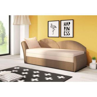 Furnix Sofa agness 2-sitzer Schlafsofa mit Bettkasten und 1 x Kissen ALV67+ALV07 - Furnix