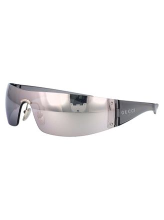 Gucci GG1958S Mirrored Sunglasses - Silver