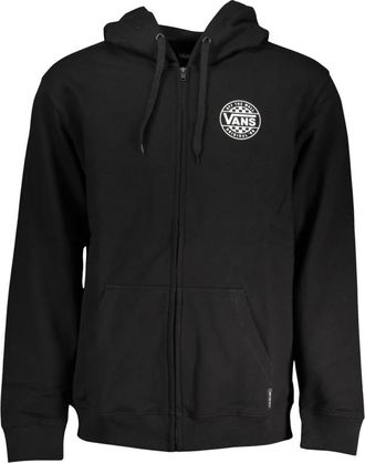 Vans Homme, Sweatshirts et sweats &agrave; capuche, Noir, Taille: M Long Sleeve Hooded SweaT-shirt