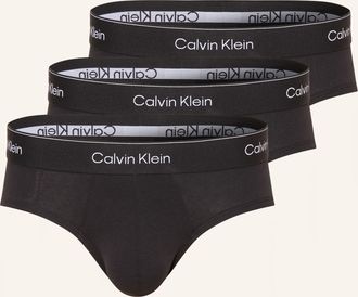Calvin Klein 3er-Pack Boxershorts Icon Cotton Stretch schwarz