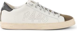 P448 Baskets &agrave; d&eacute;tails daim