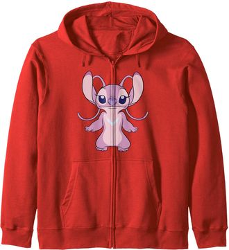 Disney Lilo & Stitch Angel Front and Back 2-Sided Kapuzenjacke