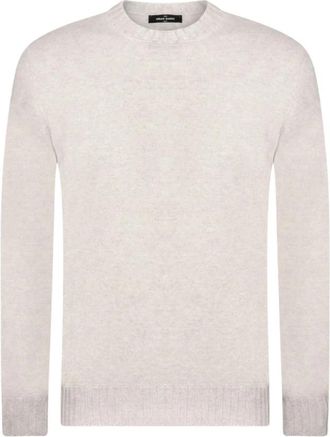 La Fileria Kaschmirpullover - - Knitwear - Herren - Grau - 3XL