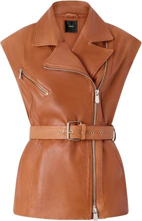 Pinko Pinko, Femme, Vestes, Brun, Taille: 34 FR Gypsy Vest