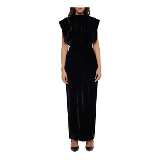 Sabina Mus&aacute;yev Maxi Kleid - - Dresses - Damen - Schwarzk - S