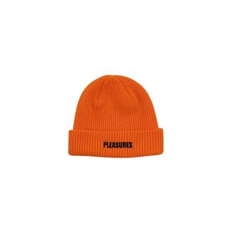 Pleasures L&auml;ssige Strickm&uuml;tze Hut - - Accessories - Herren - Orange - ONE SIZE