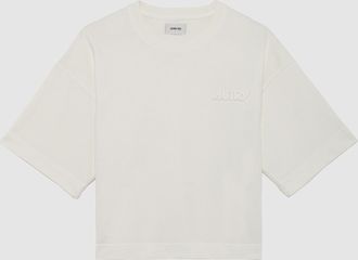 Autry Tee-Shirt Boxy Coton Cream