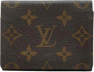 Louis Vuitton Porte-cartes Monogram Pre-owned - Femme - Pre-owned - Brun - Taille: ONE Size