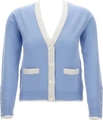Thom Browne Cardigan aus Kaschmir - Blau