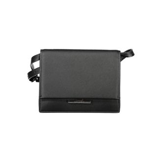 Calvin Klein Schwarze Polyethylen Damenhandtasche - - Bags - Damen - Schwarzk - ONE SIZE