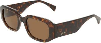 Liu Jo Femme, Accessoires, Brun, Taille: 52 MM Lj820S 242 Lunettes de soleil