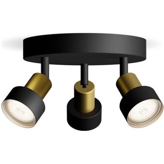 Philips Conduit 8720169299955 Spot de plafond GU10 noir, or Y952903