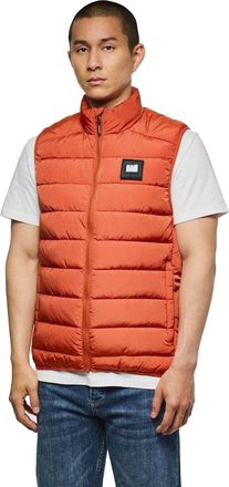 Weekend Offender Gacha Weste f&uuml;r Herren, Gesteppt (Orange)