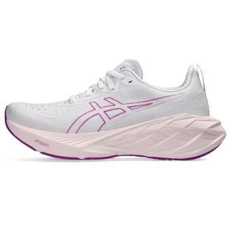 Asics Damen-Laufschuh NOVABLAST 4, Wei&szlig;/Beruhigendes Meer, 41.5 EU