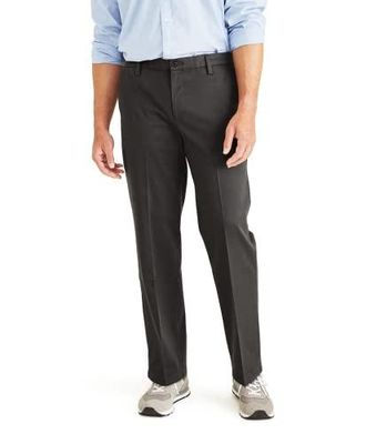 Dockers Mens Classic Fit Workday Khaki Smart 360 Flex Pants D3, Storm/Stretch, 40W x 34L