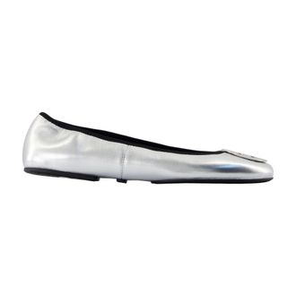 Tory Burch Minnie Travel Ballet - - Shoes - Damen - Grau - 36 EU